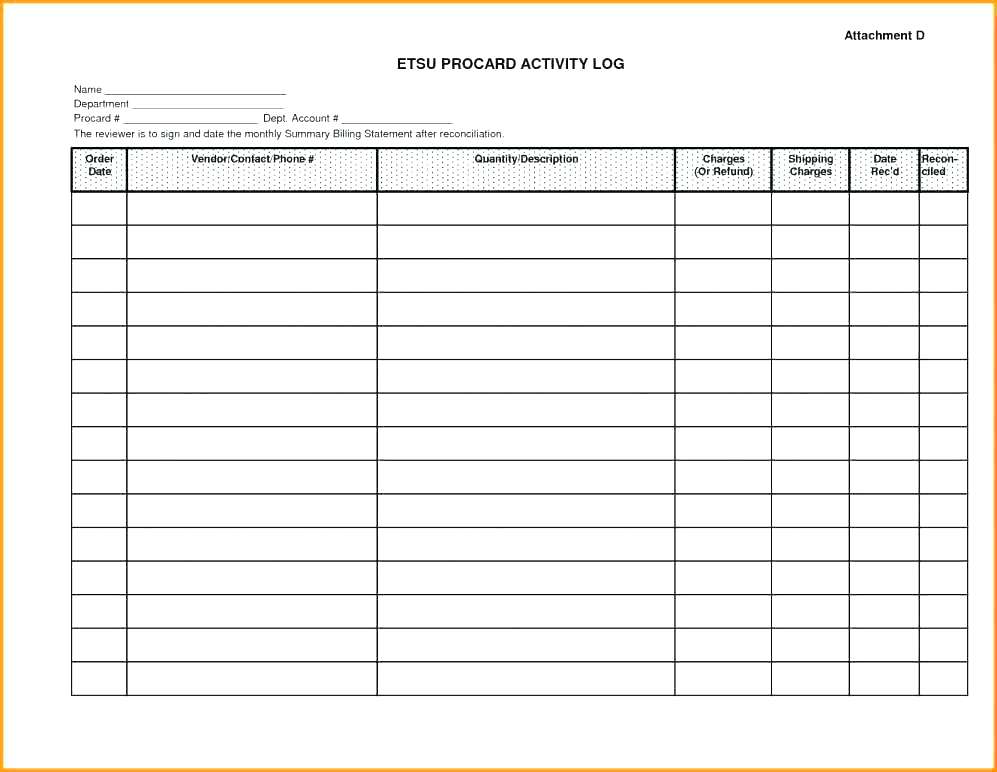 Free Printable Billing Statements Room Surf