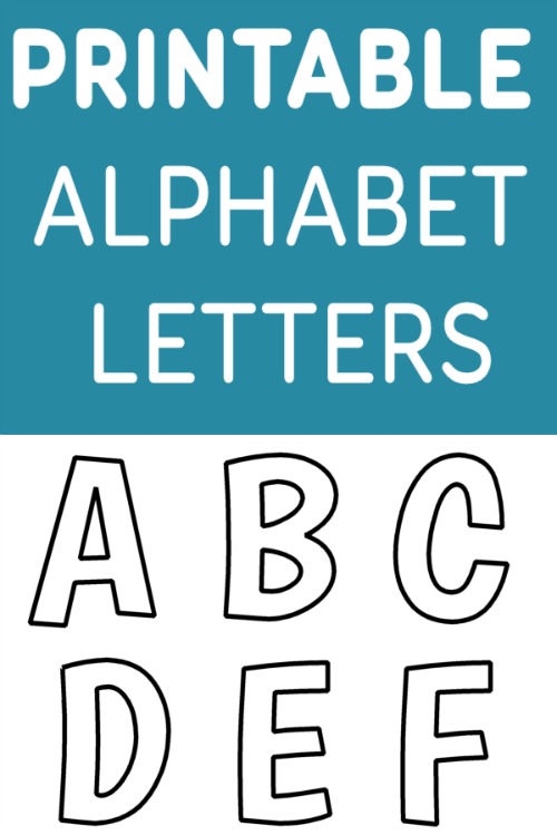 Printable Letters Cut Out Letter A Cut Out Template Alphabet Letter A 