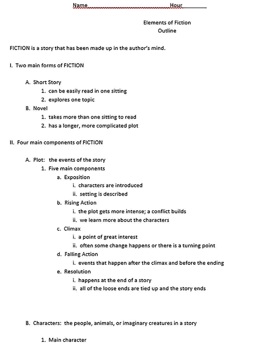Story Outline Templates In Deciding What To Write Room Surf