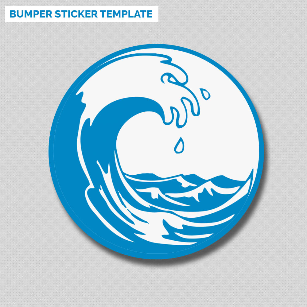 10 Printable Bumper Sticker In Psd Photoshop Room Surf