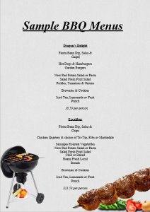 Printable Menus Template | room surf.com