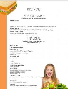 Printable Menus Template | room surf.com