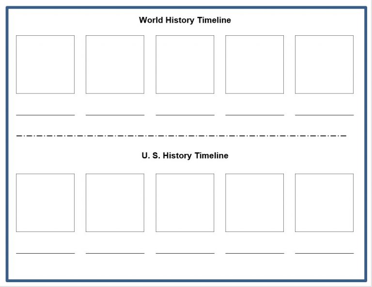 Printable Timeline Template | room surf.com
