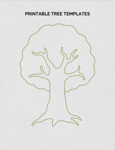 Printable Tree Templates | room surf.com