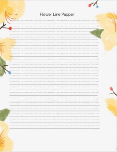 Printable Lined Paper A4 | room surf.com