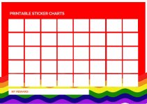 Printable Sticker Charts | room surf.com