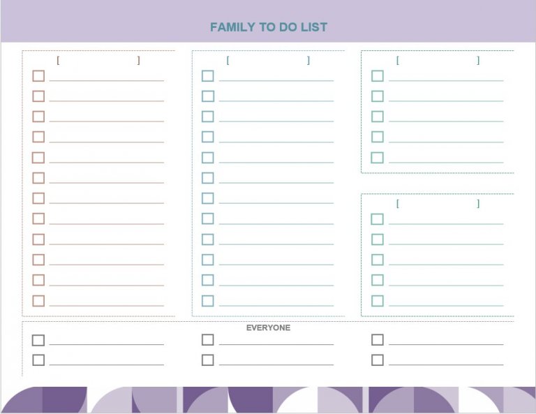 Printable To Do Checklists | room surf.com