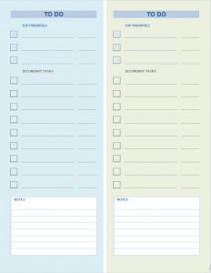 Printable To Do Checklists | room surf.com