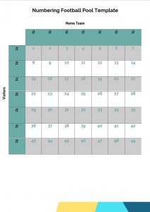 Printable Football Pool Sheet | room surf.com