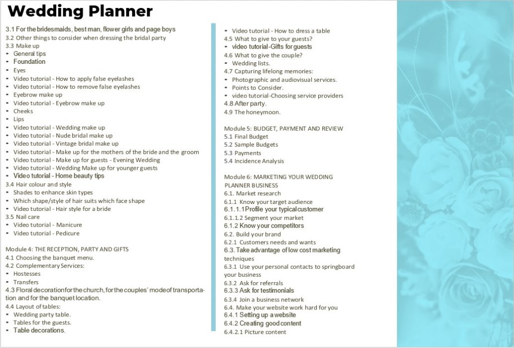 Free Printable Wedding Planner Templates | room surf.com