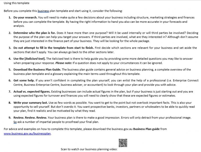 Bookkeeping Business Plan Template | room surf.com