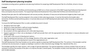 Academic Staff Development Plan Template | room surf.com
