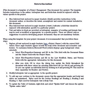 Information Technology Project Plan Template | room surf.com