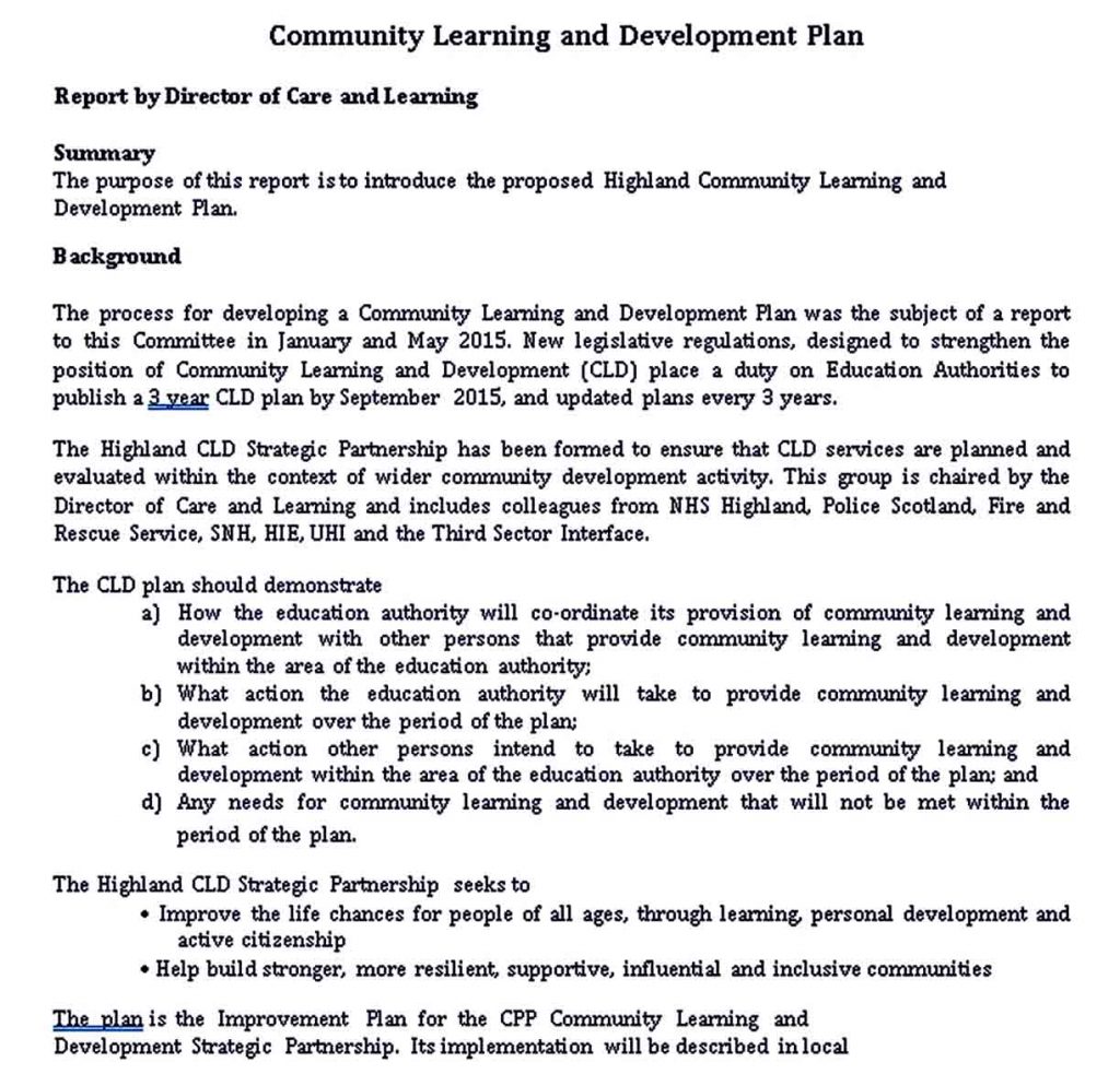 Learning Plan Templates | room surf.com