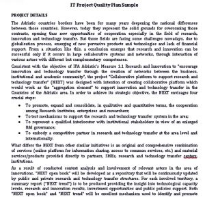 Information Technology Project Plan Template | room surf.com