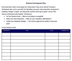 Individual Development Plan Templates | room surf.com