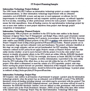 Information Technology Project Plan Template | room surf.com