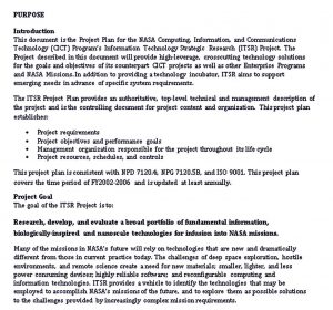 Information Technology Project Plan Template | room surf.com