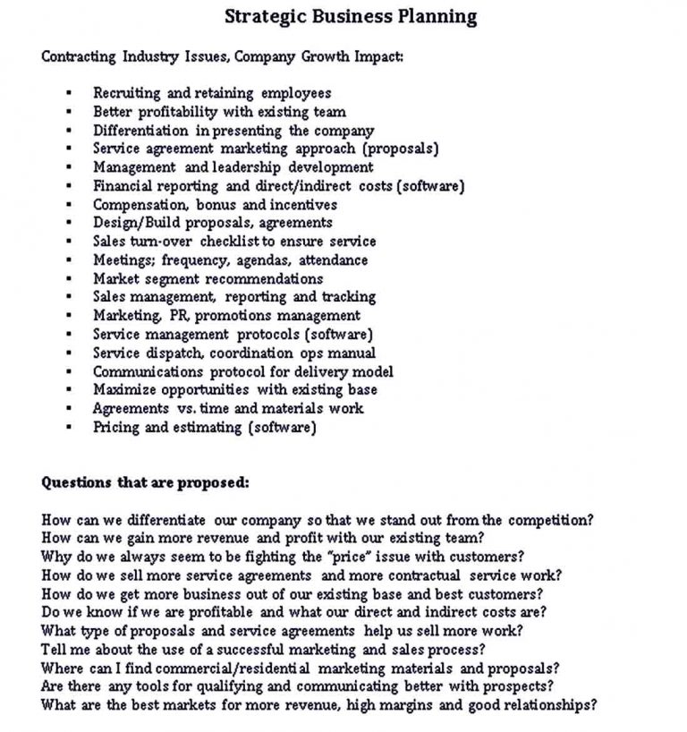 HVAC Business Plan Template | room surf.com