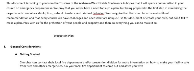 Emergency Evacuation Plan Templates | room surf.com