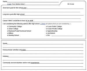 Education Planner Template | room surf.com