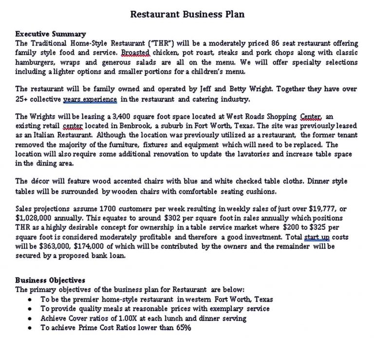 Free Business Plan Template | room surf.com