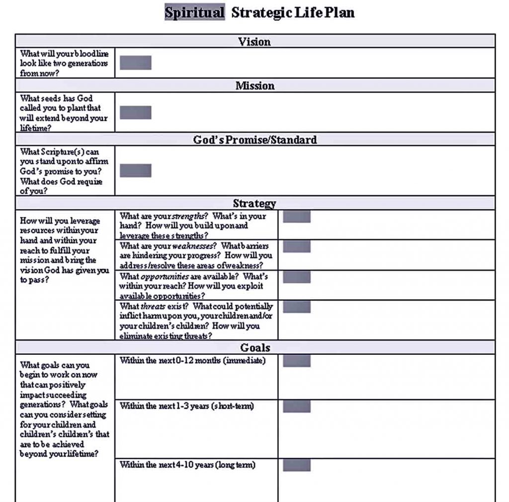 Free Strategic Plan Template | room surf.com