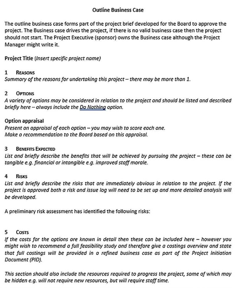 Outline Template Word | room surf.com