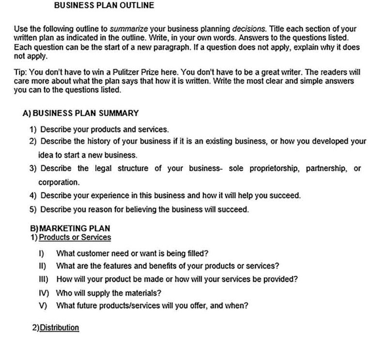 Outline Examples Template for Various Documents and Other Purposes ...