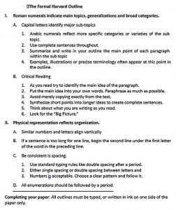 Formal Outline Template to Make Good Documents and Speech | room surf.com