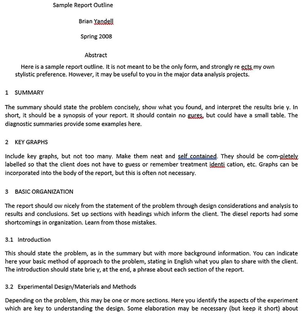 Formal Outline Templates for Writing and Speech | room surf.com