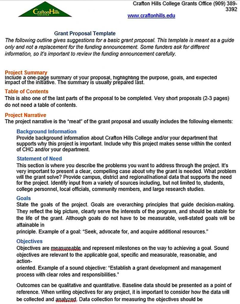 Proposal Outline Template Sample | room surf.com