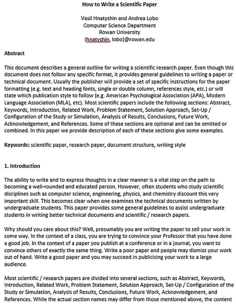 The Free Research Outline Template and Example | room surf.com