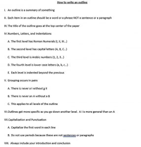 Various Free Sample Biography Outline Documents | room surf.com