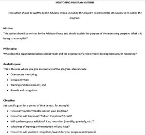 Sample Program Outline Template | room surf.com