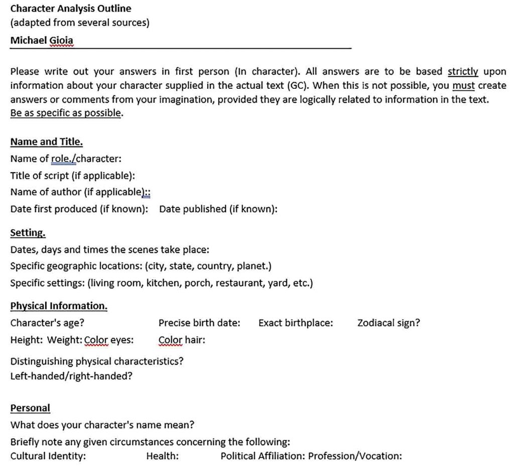 Character Outline Templates | room surf.com