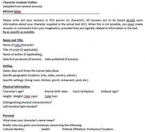 Character Outline Templates | room surf.com