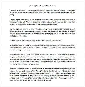 Script Outline Template | room surf.com