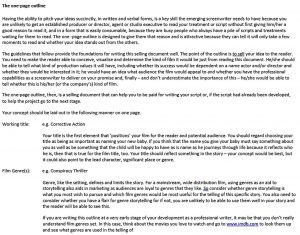 Screenplay Outline Template | room surf.com