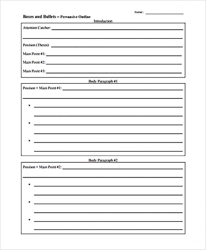 Essay Outline Templates and the Examples | room surf.com