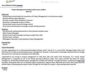 Training Course Outline Template | room surf.com