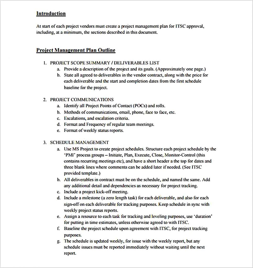 Project Outline Template | room surf.com