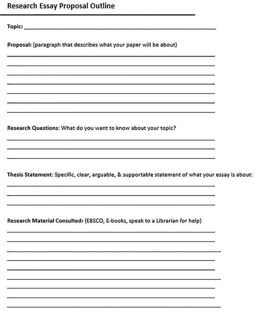 Sample Proposal Outline Template | room surf.com