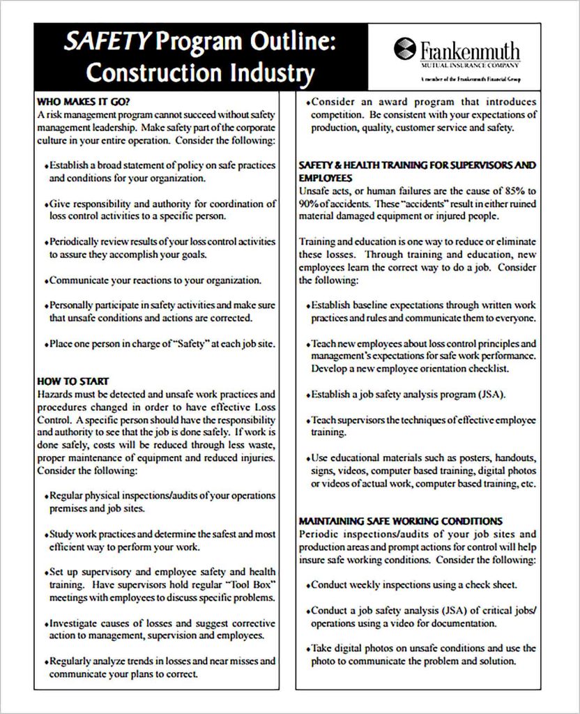Program Outline Template Sample | room surf.com