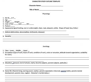 Character Outline Templates | room surf.com