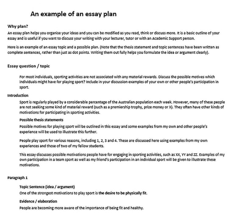 Essay Proposal Outline Template Free PDF | room surf.com