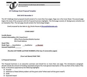 Grant Proposal Outline Template for Any Projects | room surf.com