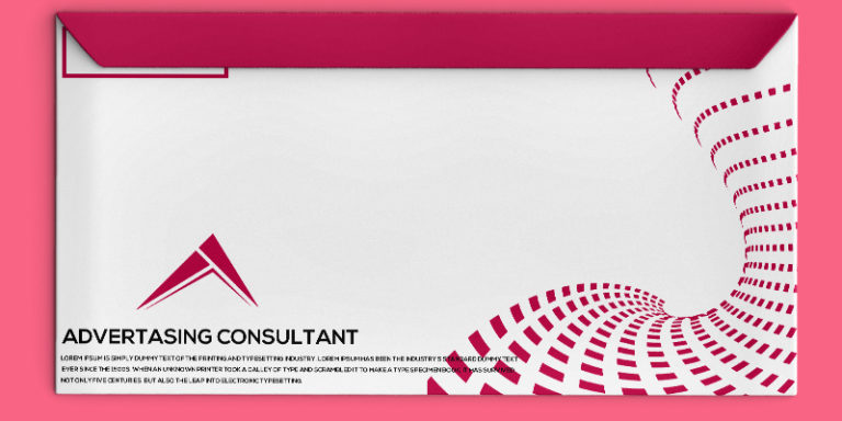 Advertising Consultant Envelope Free Template in PSD | room surf.com