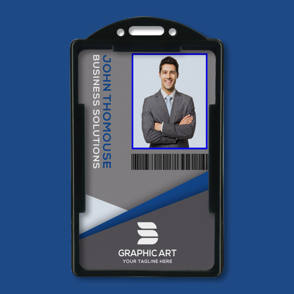Business Solutions ID Card in Photoshop Free Download | room surf.com