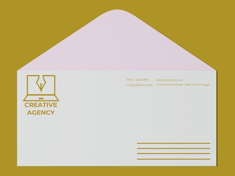 Creative Agency Envelope Template Photoshop | room surf.com
